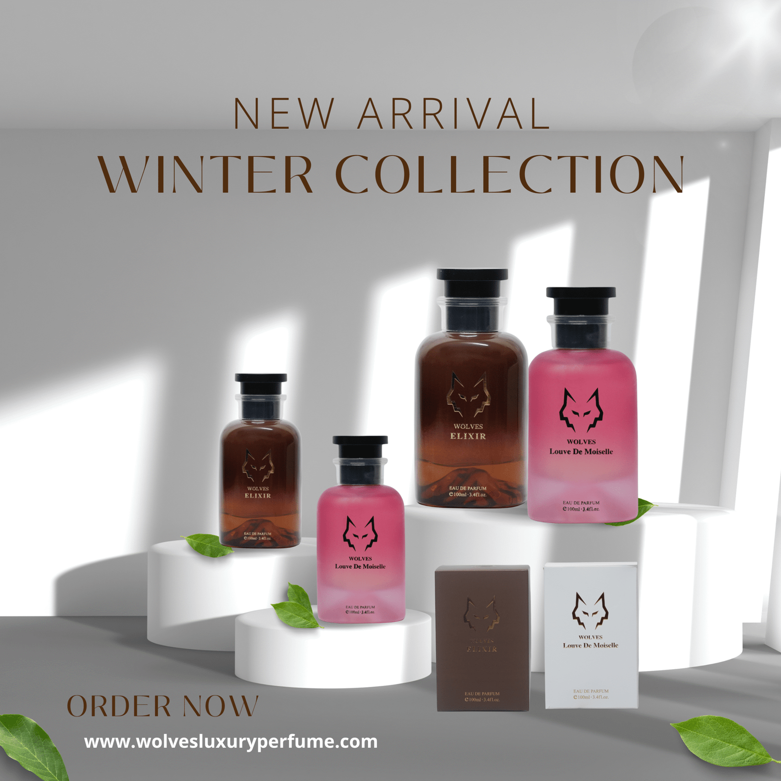 WINTER ELEGANCE COLLECTION (ELIXIR & DE MOISELLE) – Wolves Luxury Perfumes